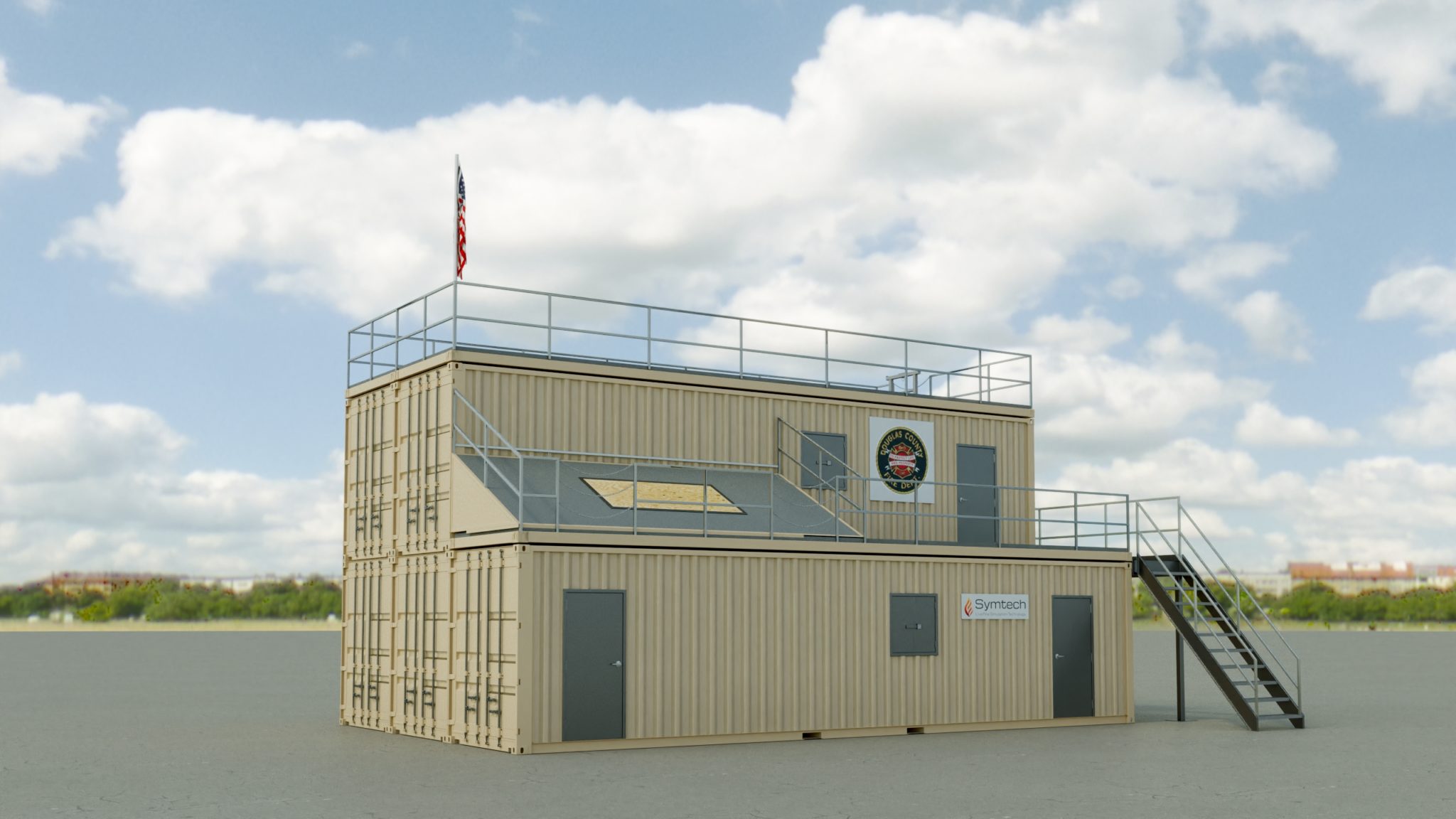 Howard 2-Story Fire Simulator – Symtech