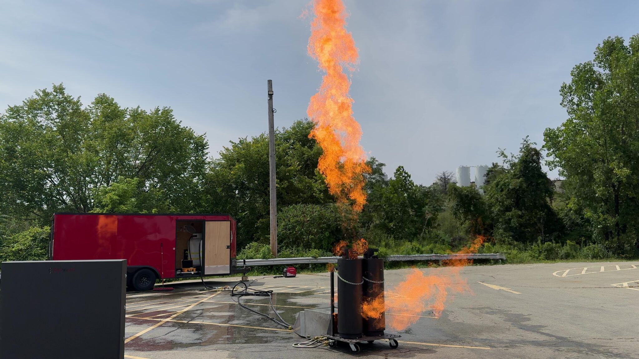 Propane Cylinder Fire Props – Symtech