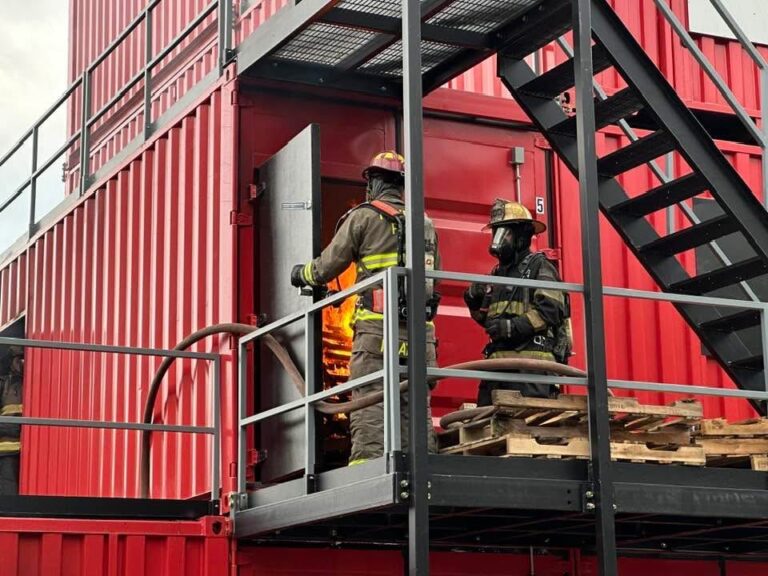 New 4-Story Fire Training Tower Takes Dawson County Fire & Emergency ...